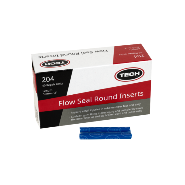 204 - FLOW SEAL ROUND INSERTS 2" (50mm), BOX OF 40 - TECH Tire Repair ...