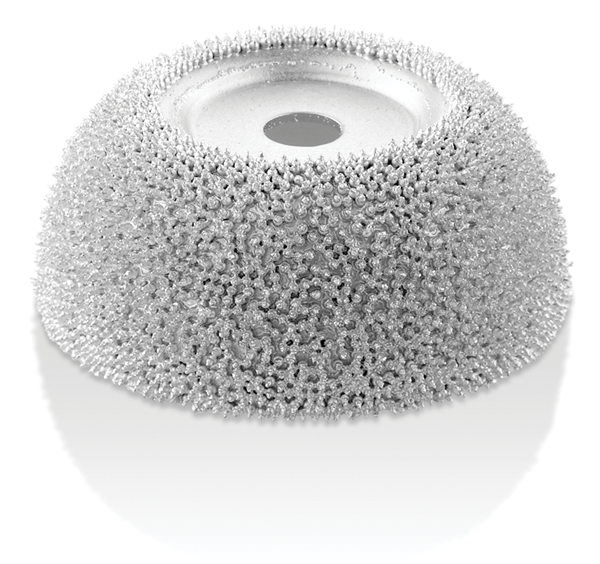 RH111 - 2-1/2" FLARED CONTOUR WHEEL - Coarse 390 Coating - TECH Tire ...