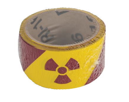 HZ-111C - RADIATION WARNING TAPE - TECH Tire Repair Supplies