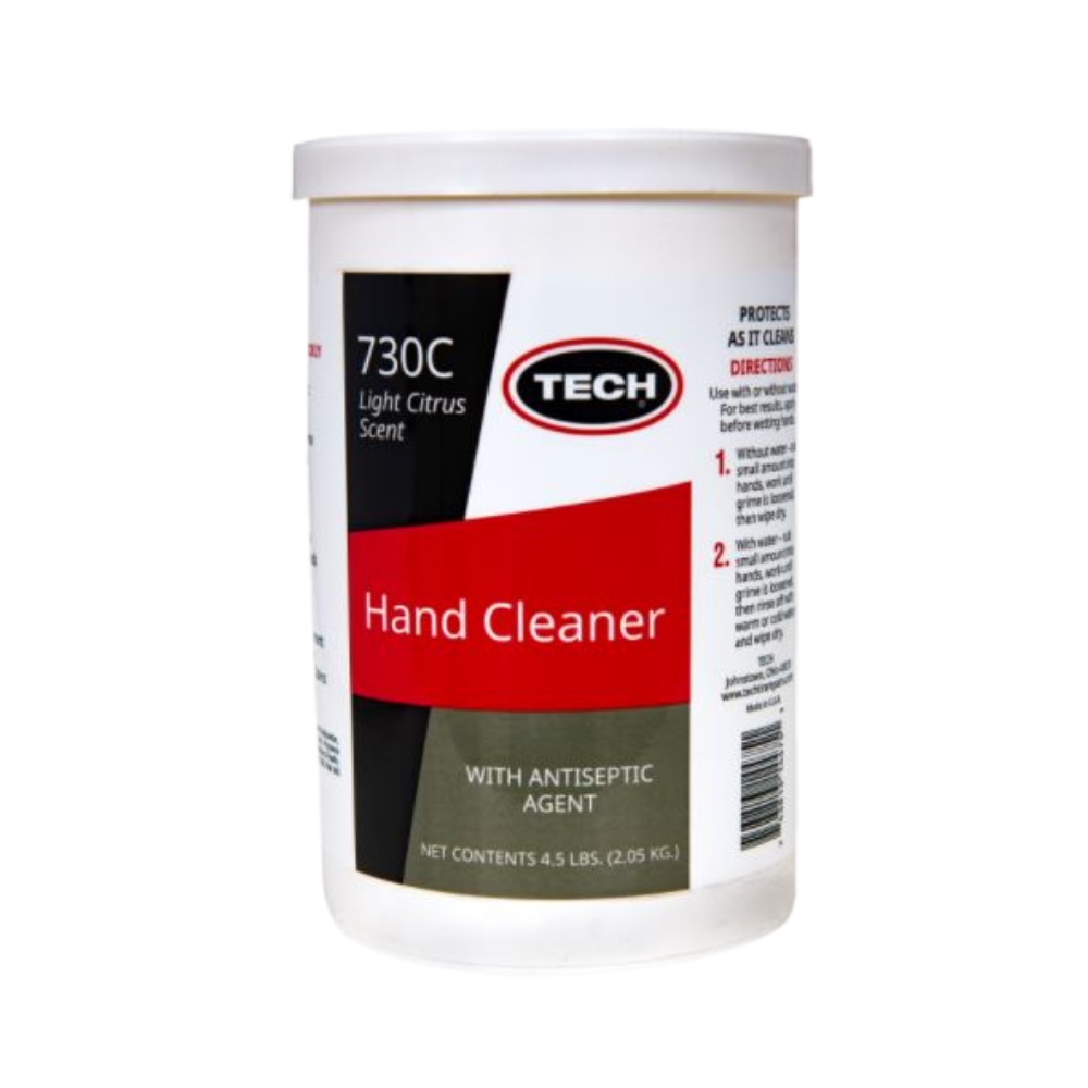 730C - TECH Citrus Medicated Hand Cleaner 4 1/2LBS - TECH Tire Repair ...