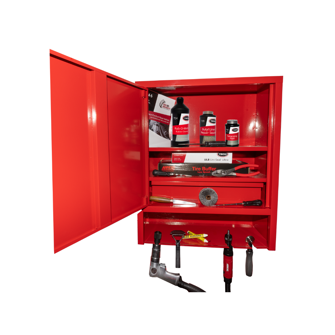 T100CCC - TECH Pro Loaded Commercial 100 Tire Repair Cabinet - TECH ...