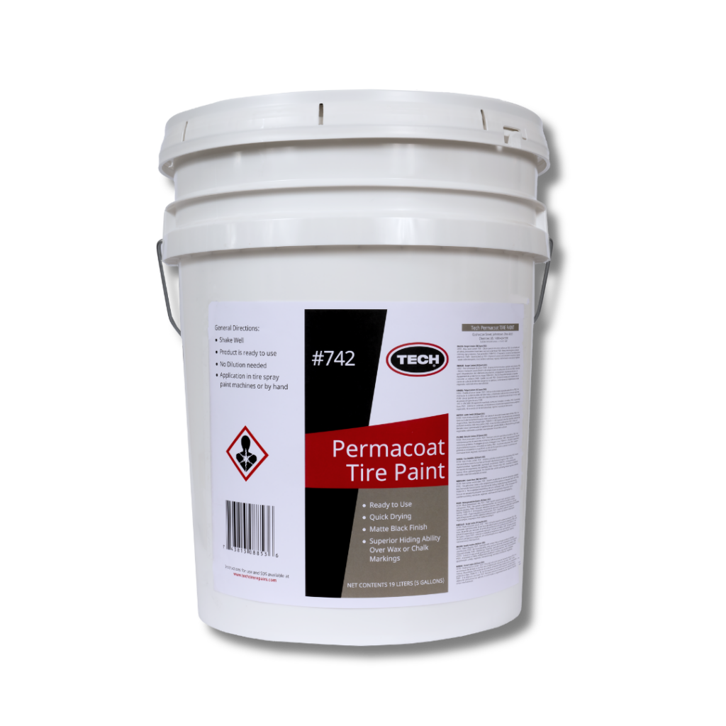 742 - Tech Permacoat Tire Paint - TECH Tire Repair Supplies